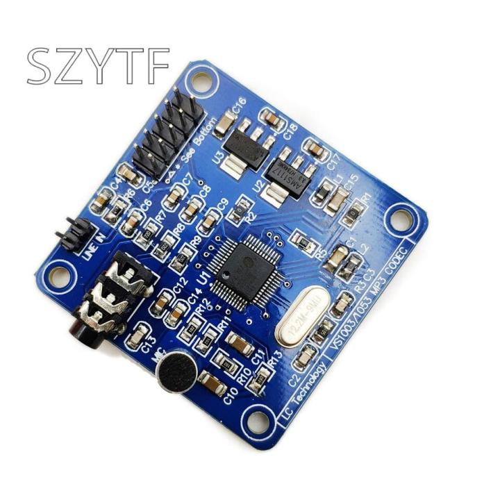 【happy One】vs1053 Mp3 Decoding Module Microphone Head Stm32 Microcontroller Accessories