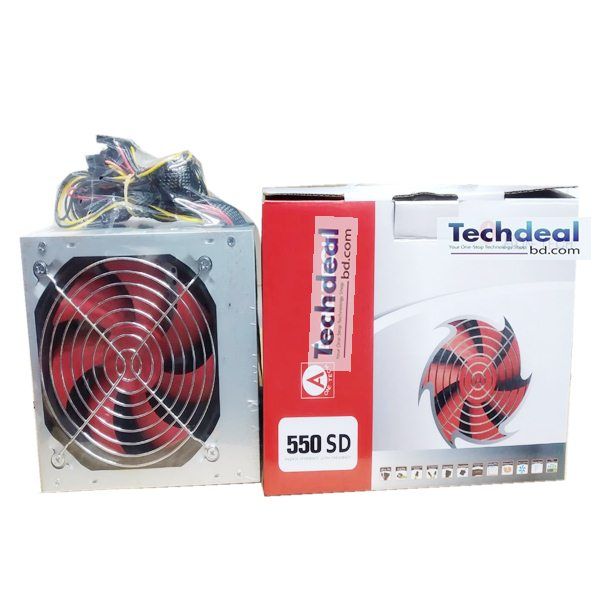 Big Fan Power Supply Aone Tech for Desktop PC 550W | Daraz.com.bd