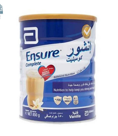 Ensure Complete Vanilla Milk Power -850g (Dubai) | Daraz.com.bd
