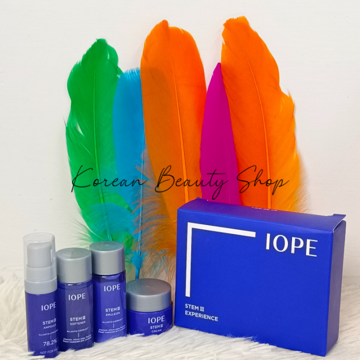 IOPE Stem 3 Stem III Experience Trial Kit (4 items) | Daraz.com.bd