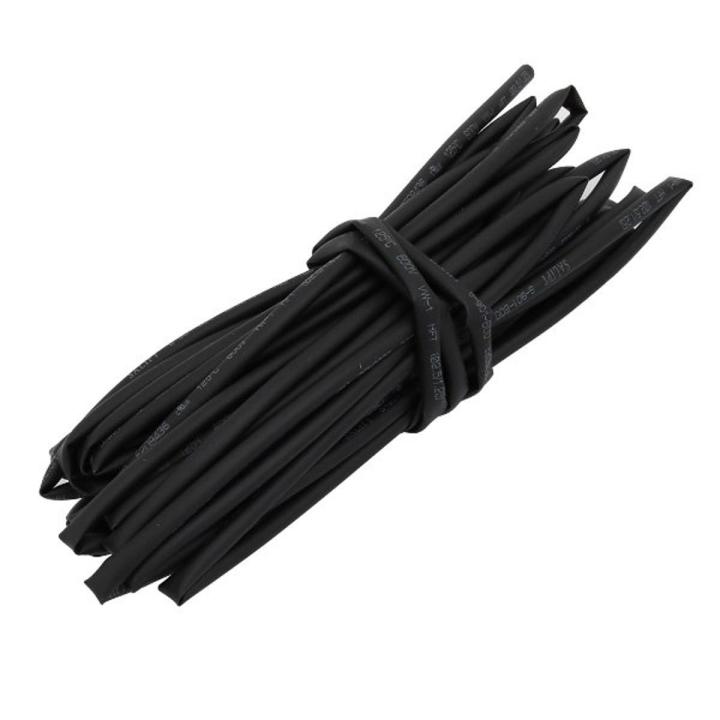 3 FEET- Heat Shrink Tube 5mm BLACK Heat Shrink Tubing Electrical ...
