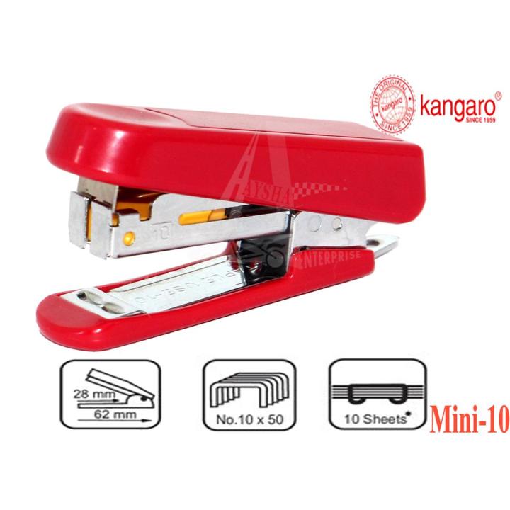 Mini-10 Kangaro Stapler Machine -Mix Color | Daraz.com.bd
