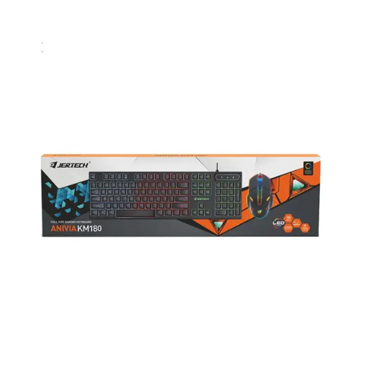 Jertech Anivia KM180 Backlit Gaming Combo Keyboard and Mouse | Daraz.com.bd