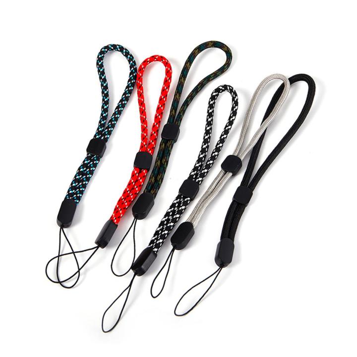 Braided Phone Lanyard Necklace Wrist Strap Adjust String Camera Holder ...