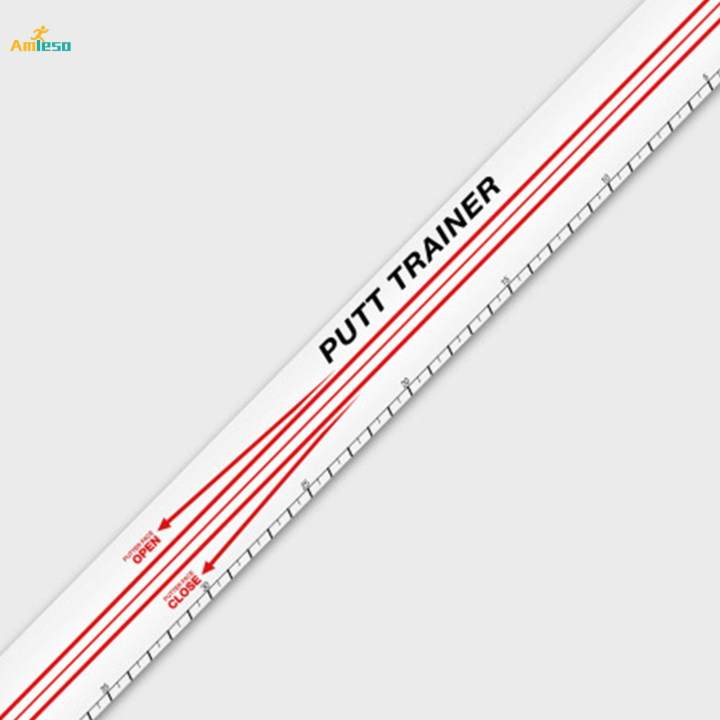 Golf Putt Check Straight Ruler Putting Practice Exerciser Golf ...