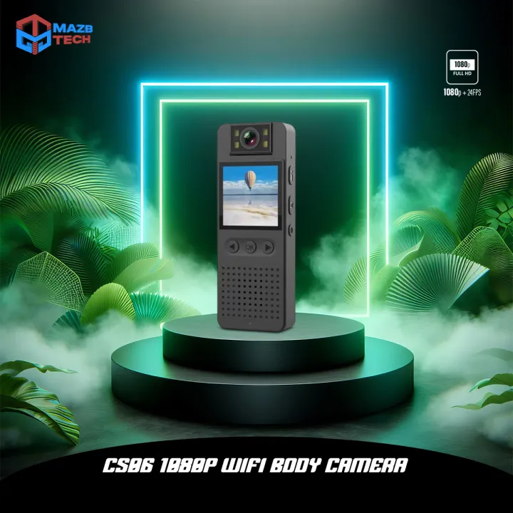 CS06 1080P Wifi Body Camera HD Sports Camera Screen Display with IR ...