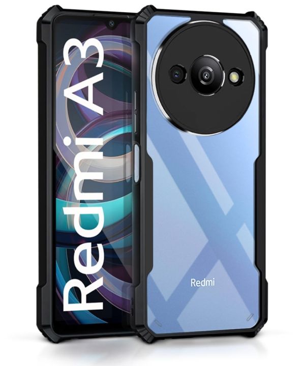 Xundd Xiaomi Redmi A3 (2024) Shockproof Back Cover Case - Camera ...