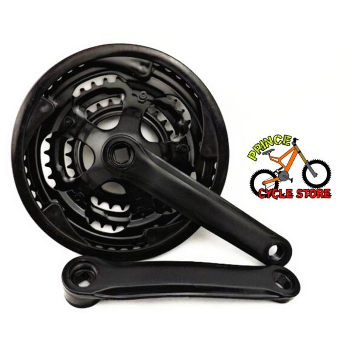 Bicycle 3 Speed Crankset / 3 Speed Gear {Steel} For Cycle Prince Cycle ...