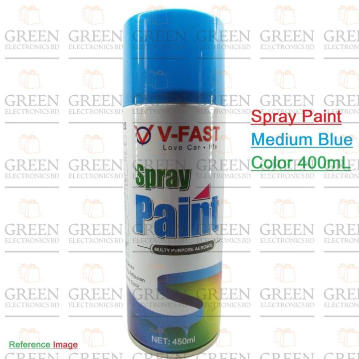 Spray Paint Medium Blue Color 400mL Multipurpose Spray Paint Color ...