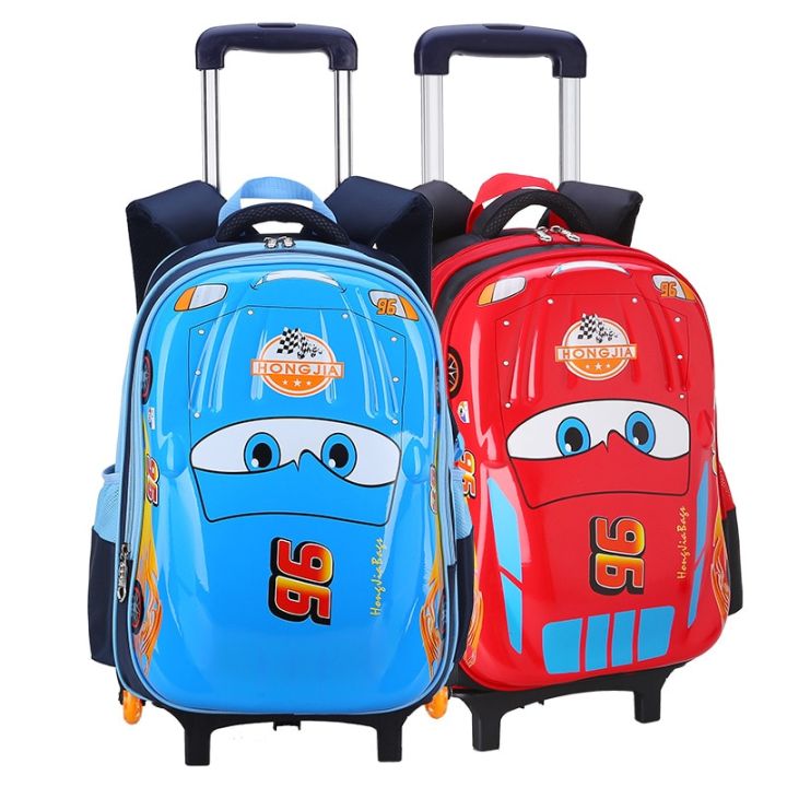 Satchel Rolling Backpack for Children Students Kids Wheeled Backpack ...