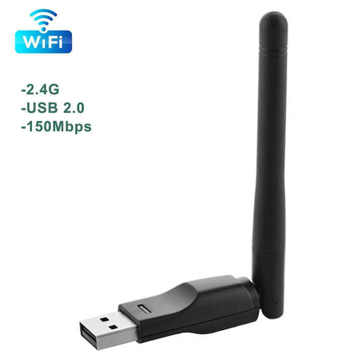 150mbps Usb Wifi Adapter 2.4ghz Antenna Usb 802.11n/g/b Ethernet Wi-Fi Dongle Usb Wireless ...