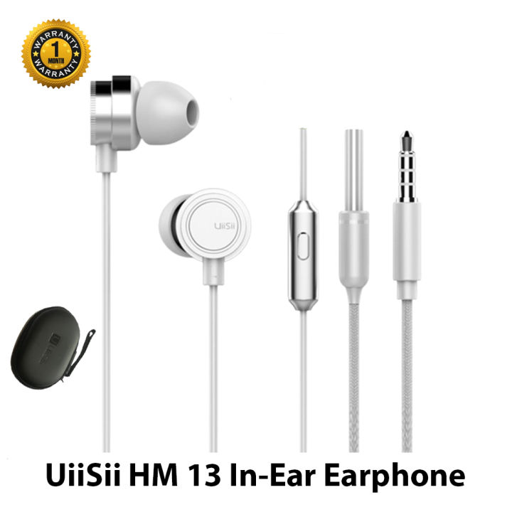 UiiSii HM 13 In-Ear Earphone Dynamic Headset With Microphone | Daraz.com.bd