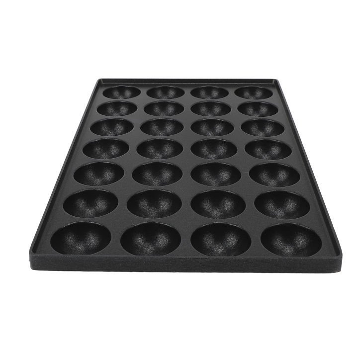 28 Hole Takoyaki Pan Meatball Baking Tray Easy Cleaning Nonstick ...