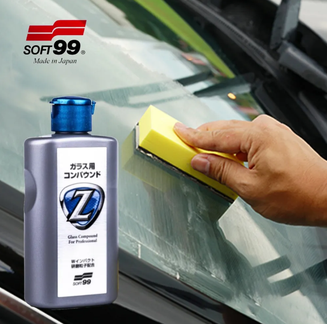 Soft99 Glass Compound Z - Professional Glass Cleaner and Polish for Windshields | Daraz.com.bd