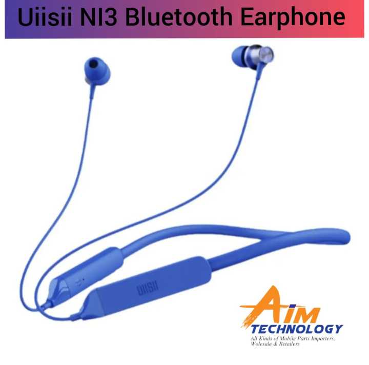 UiiSii N13 High quality Mounted neckband Bluetooth headphones | Daraz.com.bd