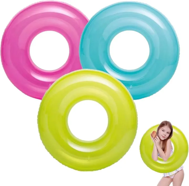 30inch Durable Inflatable Pool Float Ring – Fun Swimming Tube for ...