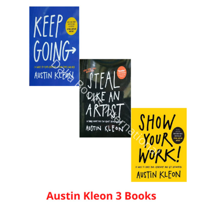 Austin Kleon 3 Books Collection | Daraz.com.bd