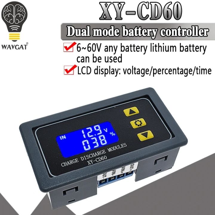 XY-CD60 Solar Battery Charger Controller Module DC6-60V Charging ...