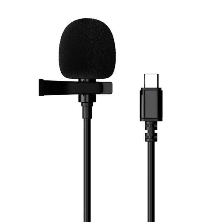 Lavalier Microphone Cell Phone Live Video Sound Card Camera Recording ...
