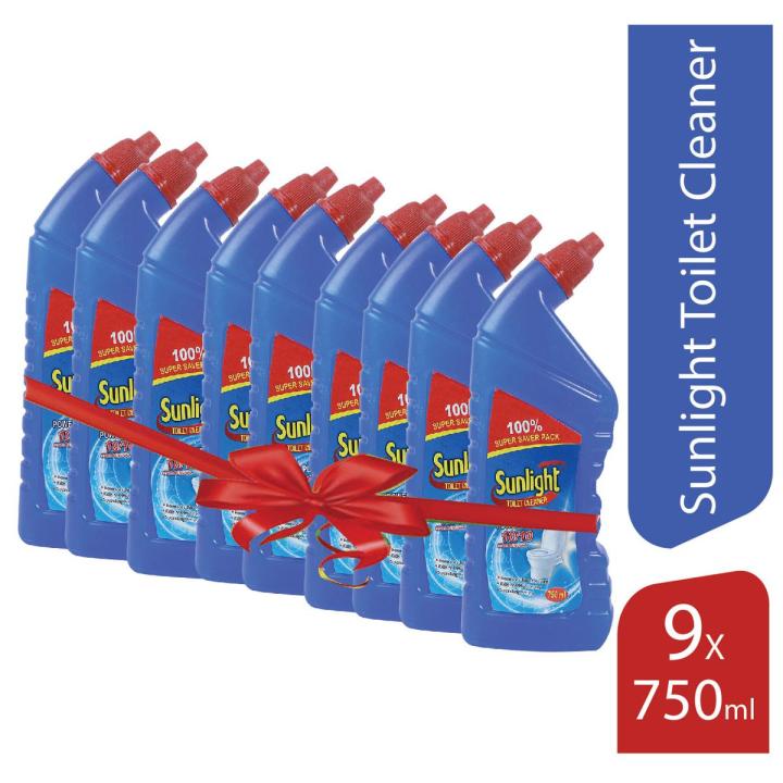 9 Pack Combo Sunlight Toilet Cleaner-750ml | Daraz.com.bd