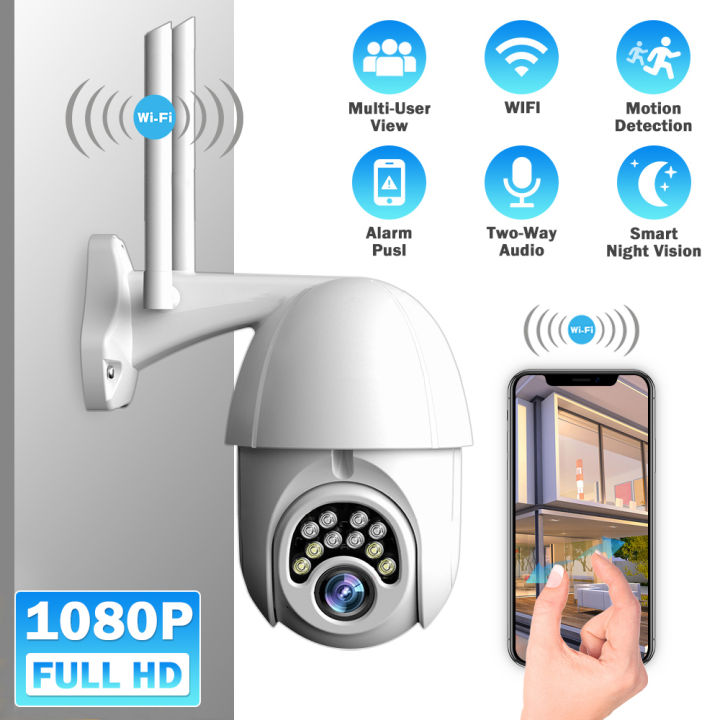 Full-color Night Vision IP Dome Camera Security Camera Ptz Camera Wifi ...