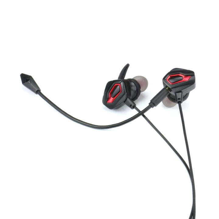 HEADSET GAMING WIRED Earphone EDIFIER GM-008 Dual Drivers Earphone ...