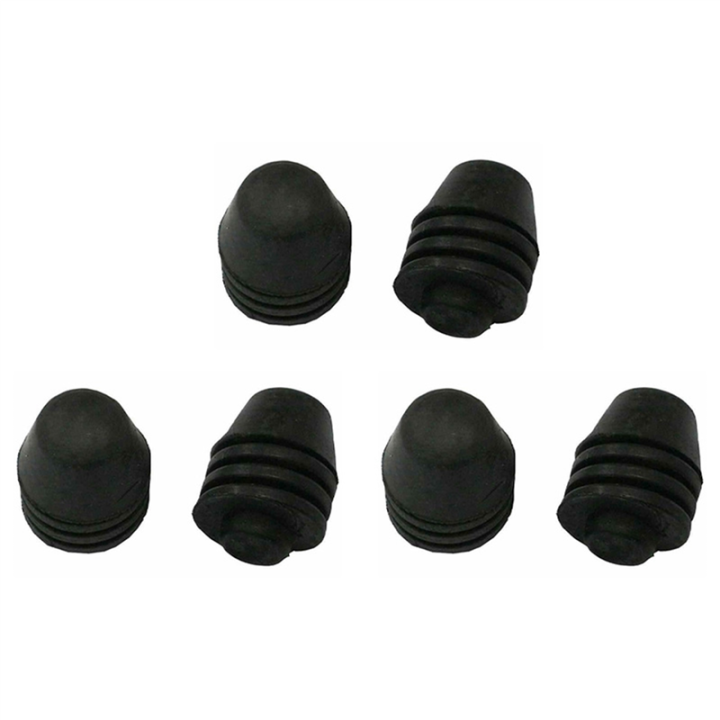 NCANRUI 6Pcs Black Rubber Bonnet Hood Bumper Stop Buffer 867827500A for ...