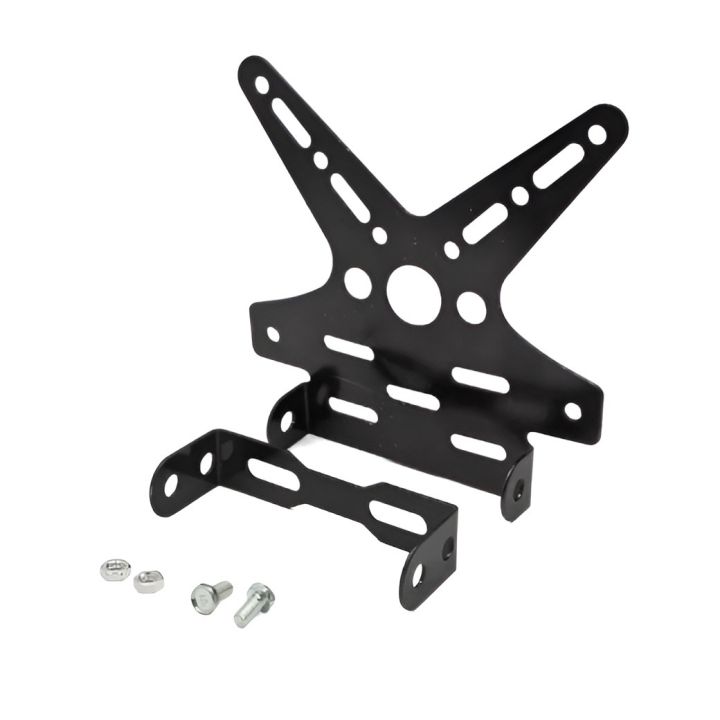 Universal License Plate Holder Alloy Mount Bracket Adjusted ...