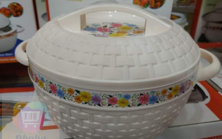 KIAM Flora Insulated Half Stainless Steel Designer Food Hotpot - 2200 ...