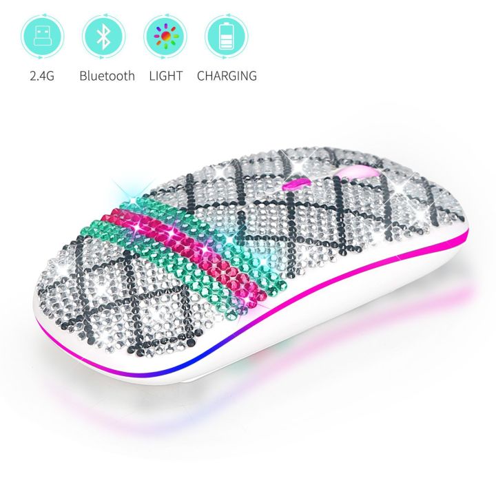 Rechargeable Wireless Bluetooth Mouse Ancient Gu Cci Color Scheme ...