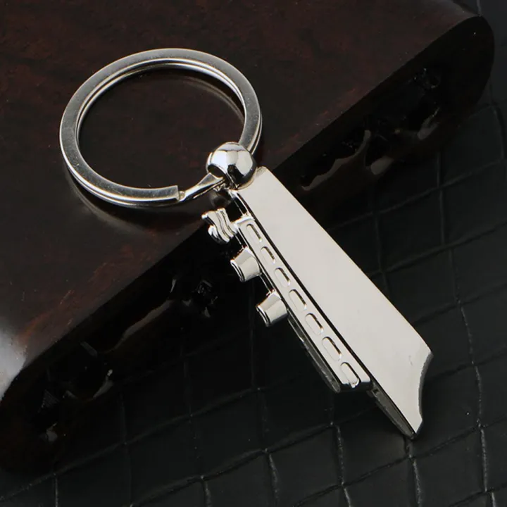 Luxury Model Cruise Ship Keychain Cargo Vessel Key Chain Women Men ...