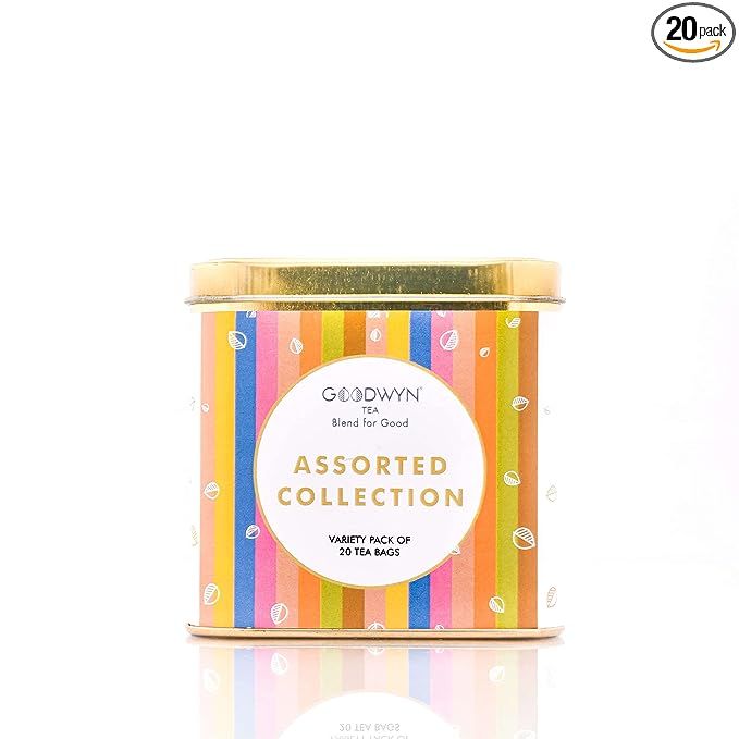 Goodwyn Assorted Tea Bags Gift Box, Sampler Pack, (Classic Assam ...