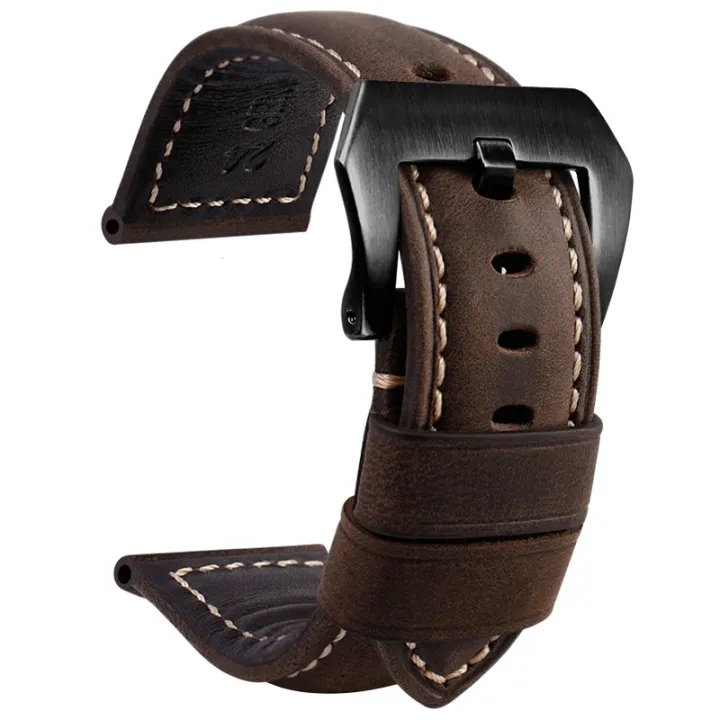 【Quality】 Leather Straps For Panerai PAM441 386 Watch Accessories Men's ...