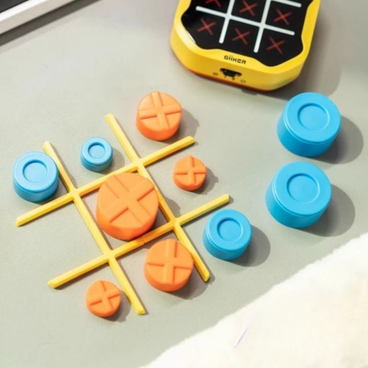 Portable Electric Super TIC-TAC-TOE Gobblet 4-in- Handheld Bolt Game ...