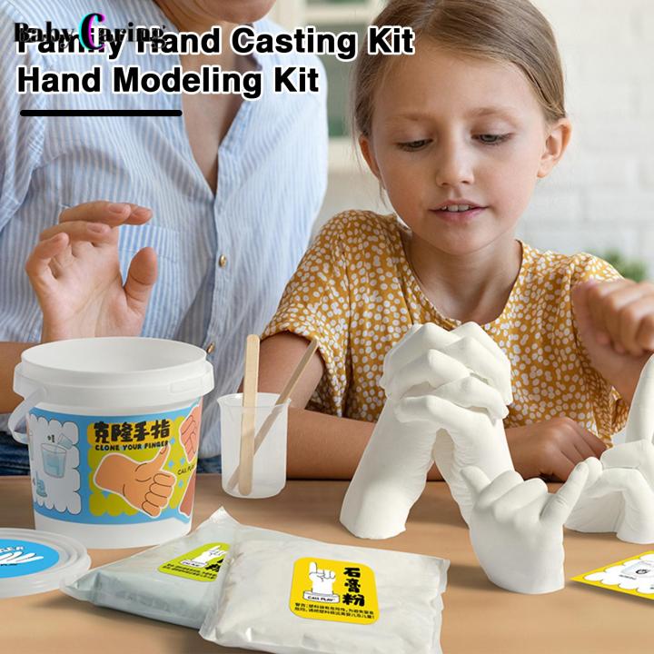 Family Hand Casting Kit Diy Hand Mold Casting Kit for Kids Make Own ...