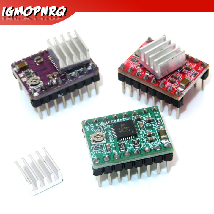 For 3D Printer Parts Stepstick A4988 DRV8825 Stepper Motor Driver ...