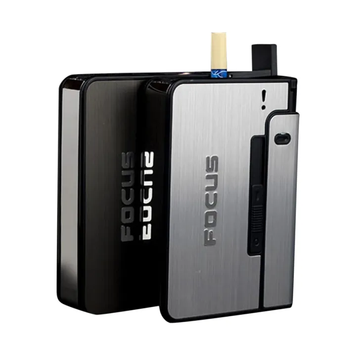 Focus Cigarette E Box Cigarette E Case Metal Windproof Reflectable ...