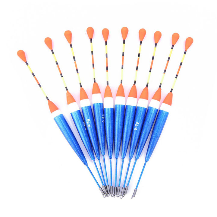 10pcs Fishing Floats Set Buoy Bobber Fishing Light Stick Floats | Daraz ...