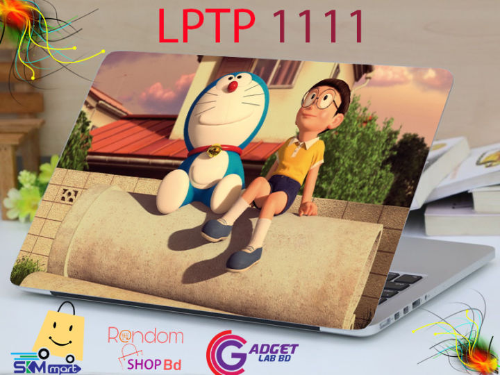 Lptp - 1111 Doraemon Laptop Sticker Laptop Skin Sticker & Laptop Skin ...