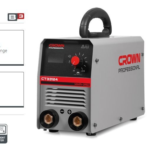 CROWN MMA Welding Machines (20-180A) MMA-315 with All Accessories Model ...