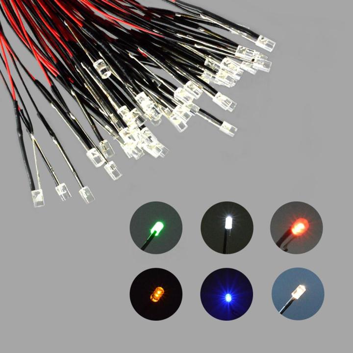 【happy one】Strip Lighting 3V LED Light Pre Wired 3mm Ho Scale Railway ...