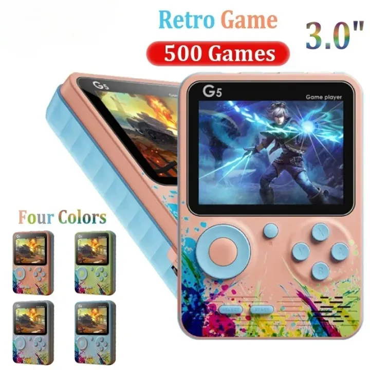 G5 Game Box 500 In 1 Mini Classic Gaming Console | Daraz.com.bd