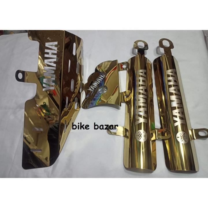 YAMAHA Fz-s V2 Full set Silencer cover front suspention cover hydralic ...