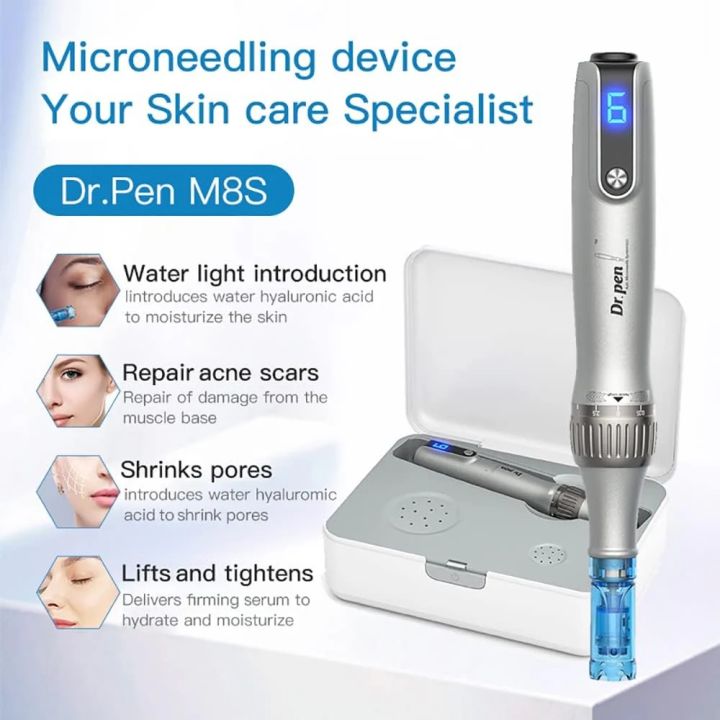 New Model Dr. Pen Ultima M8S Advanced Microneedling Wireless Beauty Tools for Skincare | Daraz ...