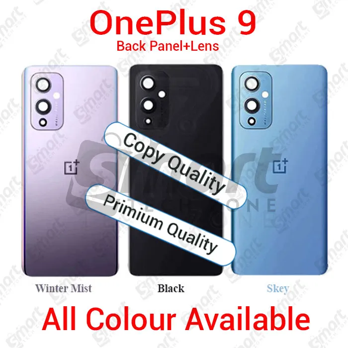 OnePlus 9 Back Panel/Backshell/ Casing + With Camera Lens + Side ...