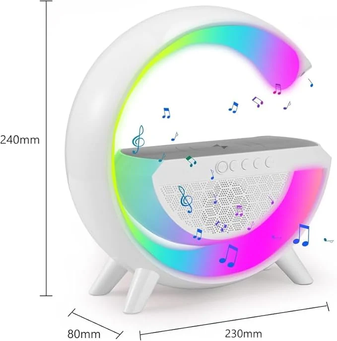 G63 Smart Light Sound Machine with Alarm Clock | Daraz.com.bd