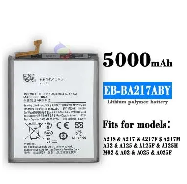 Samsung Galaxy A21s Battery Model: EB-BA217ABY 5000mAh (Original ...