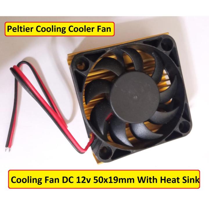 Peltier Heatsink 2" Fan Aluminium Heat Sink 2 inch Fan Heatsink with ...