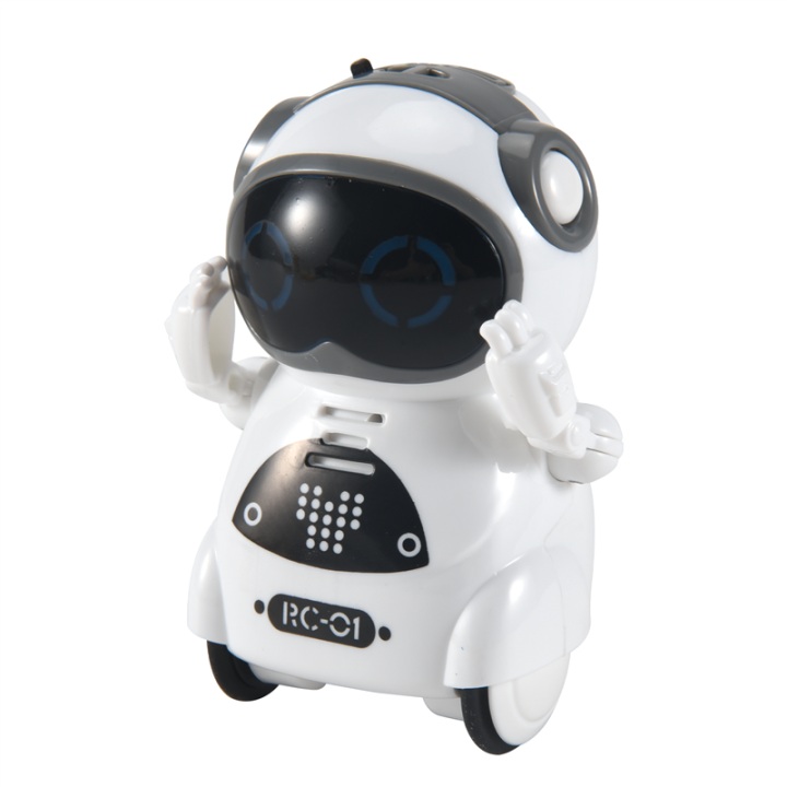 Mini RC Pocket Robot for Kids with Interactive Dialogue Conversation ...