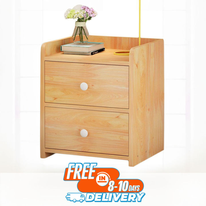 RK MDF M08 Bedside Table, Side Table, Bedside Table with Drawer, Home ...